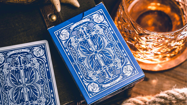 Sanctuary (Blue) Playing Cards - UK Playing Card Company