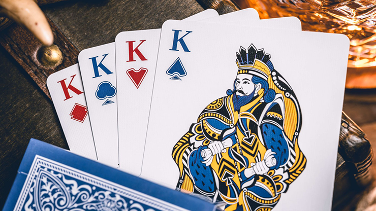 Sanctuary (Blue) Playing Cards - UK Playing Card Company