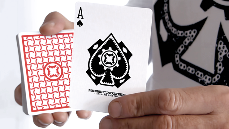 TURN (Red) Playing Cards by Mechanic Industries – Trick - UK Playing ...