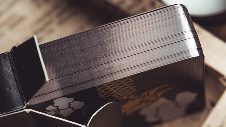 The Dragon (Black Gilded) Playing Cards - UK Playing Card Company